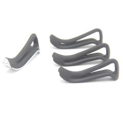 China Custom Black Conductive Silicone Ear Hanging for Medical Use for sale