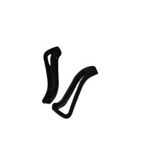 China Custom Black Conductive Silicone Ear Hanging for Medical Use for sale