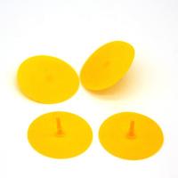 China 24mm Silicone Rubber Exhaust Valve Diaphragm Shore A 50 for sale