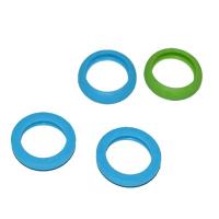 China Custom Silicone Flat O-Ring Seal for Industrial Applications for sale