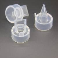 China Custom Silicone Duckbill Valve for Breast Pump Transparent for sale