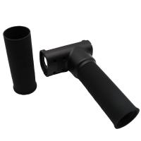 China Custom Silicone Rubber Sleeve Cover for Heat-Resistant Fascia Gun Handle for sale