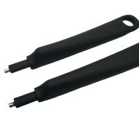 China Custom Silicone Metal Pot Handle Holder for Pans Black for sale