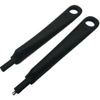 China Custom Silicone Metal Pot Handle Holder for Pans Black for sale