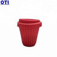 China Custom Silicone Pet Bowl Durable Dog Container 100% Pure Silicone for sale