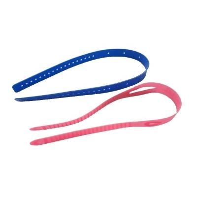 China Custom Silicone Non-slip Goggle Strap for Diving Swimming for sale
