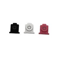 China Custom Transparent Silicone Rubber Keypad with Laser Logo for sale
