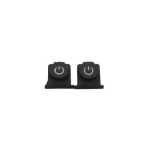 China Custom Transparent Silicone Rubber Keypad with Laser Logo for sale