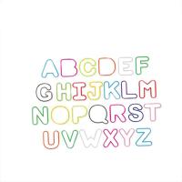 China Custom Silicone Letter Bands for Children Toys for sale