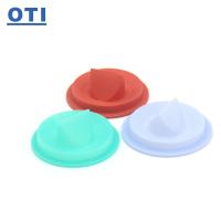 China Custom LSR Injection Silicone One Way Valve 30-80 Shore A for sale