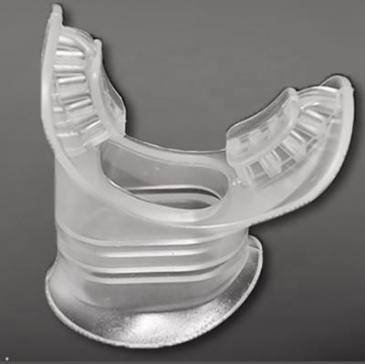 China Custom Silicone Snorkel Mouthpiece 30-80 Shore A Hardness for sale