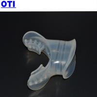 China Custom Silicone Snorkel Mouthpiece 30-80 Shore A Hardness for sale