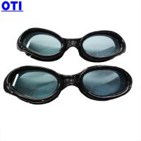China Custom Silicone Diving Goggles with Adjustable Strap for sale