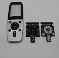 China Custom Silicone Rubber Keypad with PC Keycaps and Laser Backlight for sale