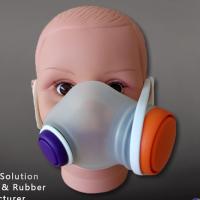 China Custom Medical Silicone Mask Overmold Water Resistant for sale