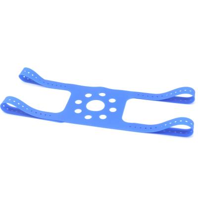 China Medical Grade Reusable Silicone Rubber CPAP Mask Headstrap for sale
