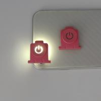 China Custom Transparent Silicone Rubber Keypad with Laser Logo for sale