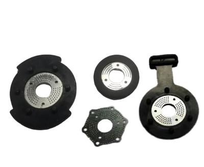 China Custom Silicone Overmolded Metal Filter for Electronics for sale