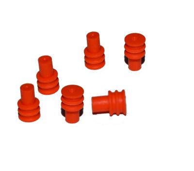 China Transparent Silicone Wire Seal Plug for Electronics for sale