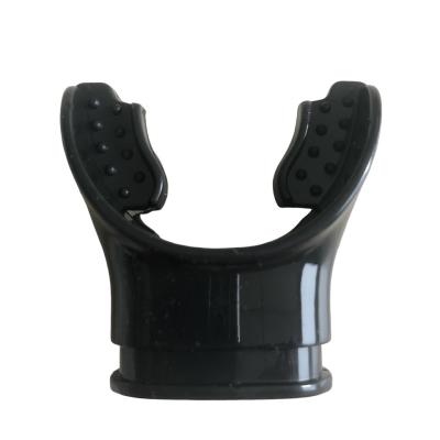China Custom Silicone Diving Mouthpiece - Black or Transparent for sale