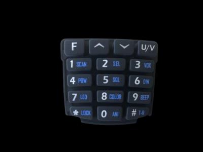 China Custom Silicone Rubber Keypad for Intercom Systems for sale