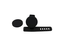 China Custom Silicone Rubber phone holder silicone bands overmolding with plastic for sports equipment for sale