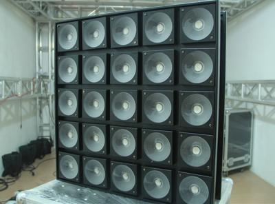 China RGBW color strobe effect LED Matrix Light , Flicker free LED Stage Spotlights for sale
