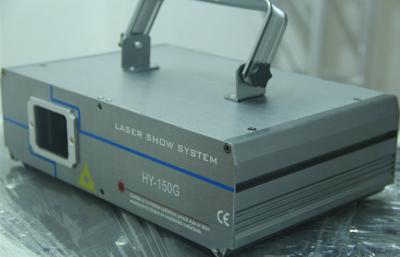 China 30 w sound active DMX Laser Lights , 50Hz ~ 60Hz green laser light show for sale