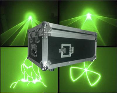 China 3W 532nm Stage Sound / Auto / DMX Laser Lights for Pub / bar DJ Show for sale