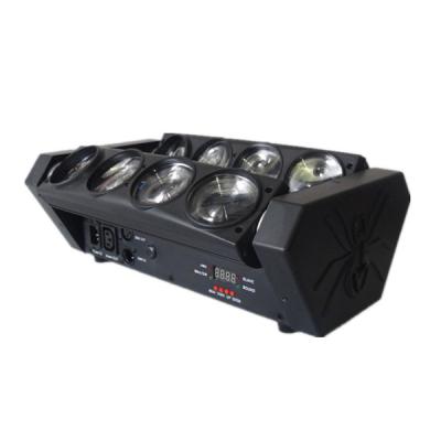 China 8 x 10w RGBW 4in1 disco dj Spider beam Moving Head Led Stage Lights for sale