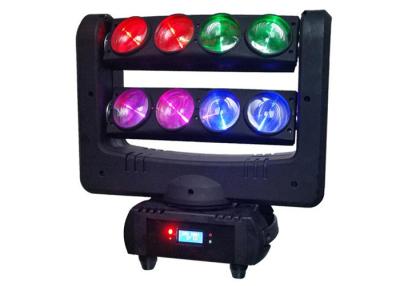 China Rgbw Moving Head LED Stage Lights , Led Spider Light Dmx Washer Lighting for sale