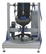 China Chair Swivel Durability Furniture Testing Machines For Rotary Function for sale