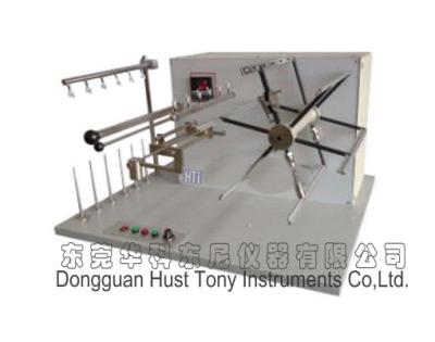 China Electric Wrap Reel Count Lea Textile Strength Testing Machine 1000mm Circumference 30-250 RPM for sale