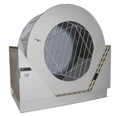 China Simulate Transport Process Drum Drop Testing Machine 72 inch Roller Diameter for Suitcase Luggage for sale