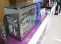 China Horizontal Flammability Testing Equipment For Textile Burn Rates And Resistance for sale