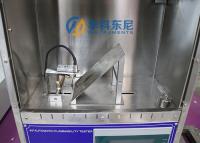China 45 Degree Flammability Tester for Textile Toys Testing Equipment 0.01s Precision ASTM D1230 for sale