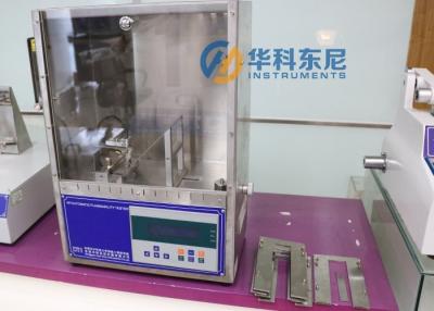 China Automatic 45 Degree Flammability Textile Tester 220V 0.01s Precision for sale