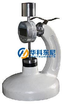 China Leather Thickness Testing Machine 0.01mm Resolution 0-12.7mm Range Digital Display for sale