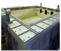 China Large Scale Horizontal Flammability Testing Equipment Fire Resistance Test Furnace for sale