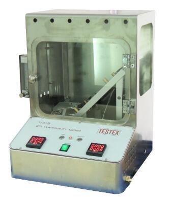 China SPI Flammability Tester CFR 16 Part 1611 , High Precision Horizontal Flammability Tester for sale