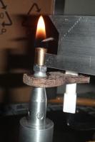China EN ISO 11925-2 Building Material Ignitability Test Apparatus Single-Flame Source 45° Burner 20mm Flame for sale