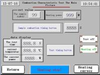 China Heat Radiation Test Machine for Melting Behavior 500W Lab Testing Equipment for sale