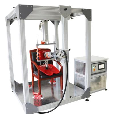 China PLC Controlled Furniture Testing Machine for Chair Strength and Durability 4000N Seat 1000N Back for sale