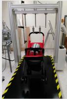 China EN1888 Standard Toys Testing Equipment For Baby Stroller Handle Strength Durability Testing for sale
