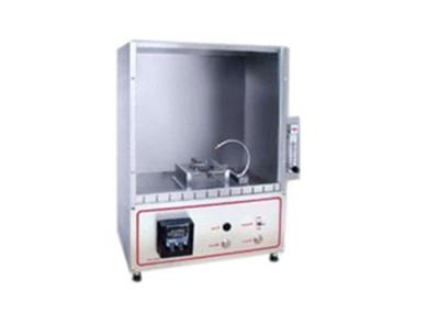 China ASTM D4151 Blanket Flammability Tester 220V 50Hz Flame Testing Chamber for sale