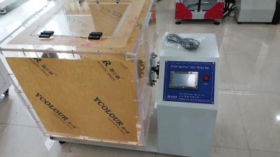 China Rotary Box Touch Screen Control Feathers Textile Lab Equipment For Downproof Or Fillproof for sale