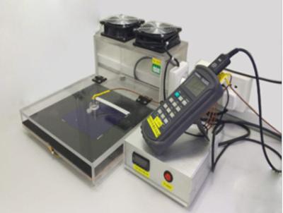 China AATCC201 Drying Rate Tester Heated Plate 230V Fabric Drying Time Analyzer 305mm for sale