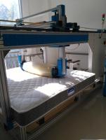 China ASTM F1566 EN1957 Mattress Durability Test Machine 1400N Roller for Spring Mattress Testing for sale