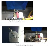 China PLC Touch Screen Protective Clothing Flammability Tester ISO 15025 1200mm Chamber for sale