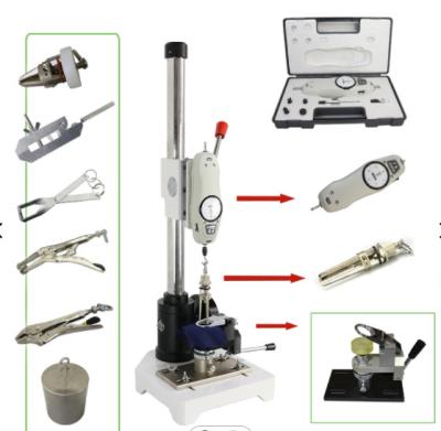 China High Precision Button Pull Test Instrument 50kg Force for Garment Industry for sale